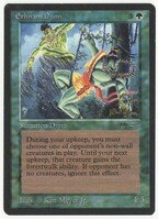 [5052] MTG Wyluli Wolf【アラビアンナイト】