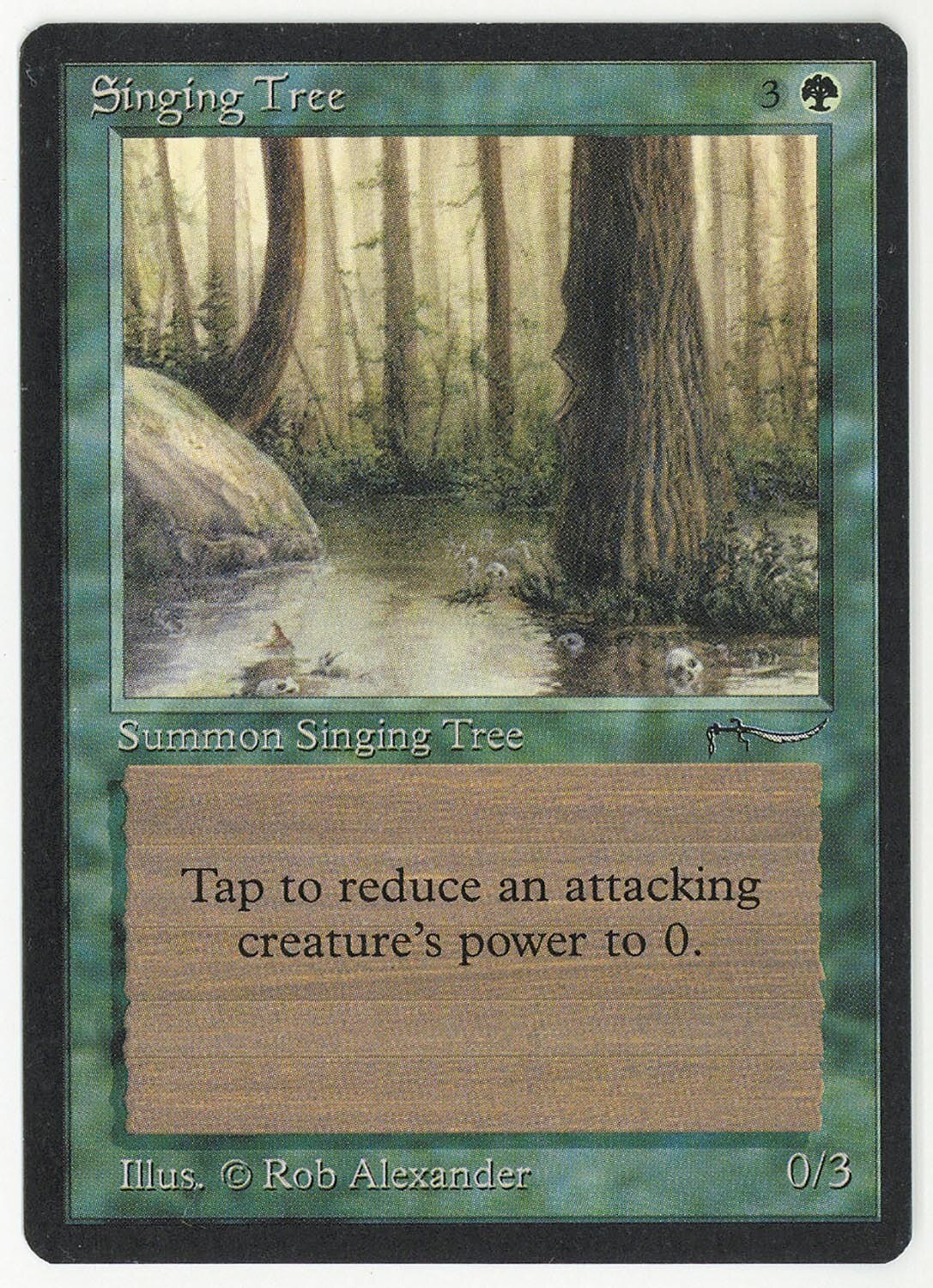 [5049] MTG Singing Tree【アラビアンナイト】