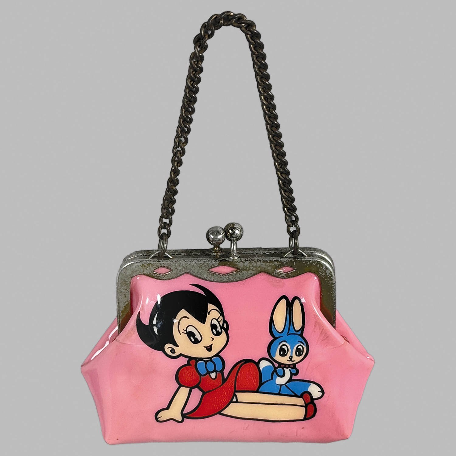 Astro Boy Clasp Purse (Pink)