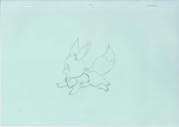 Pokemon Journeys; rough key animation