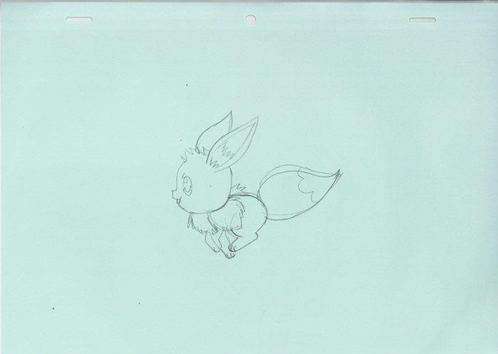 Pokemon Journeys; rough key animation