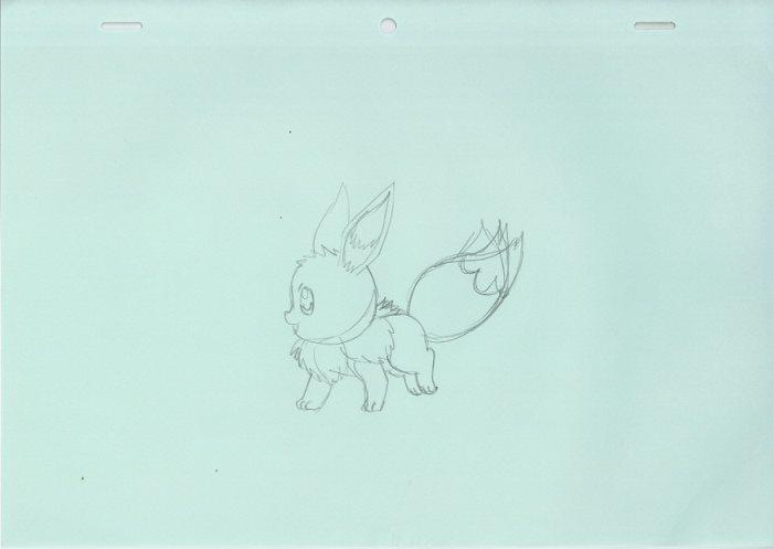 Pokemon Journeys; rough key animation