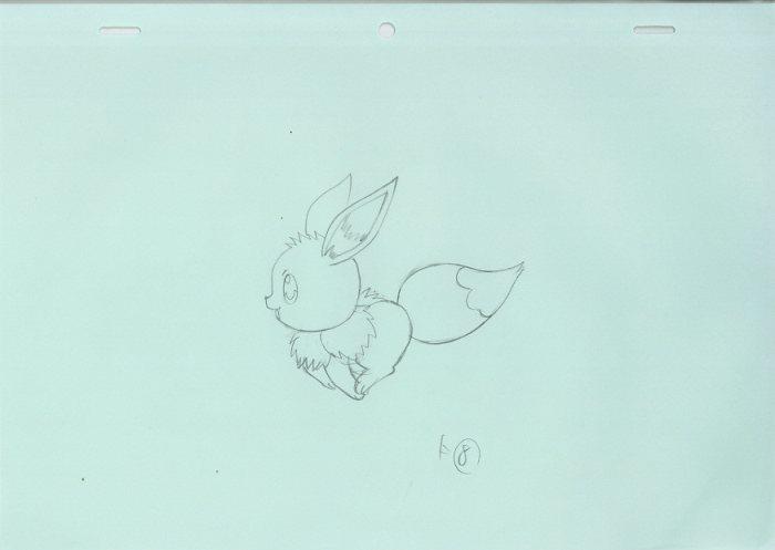 Pokemon Journeys; rough key animation