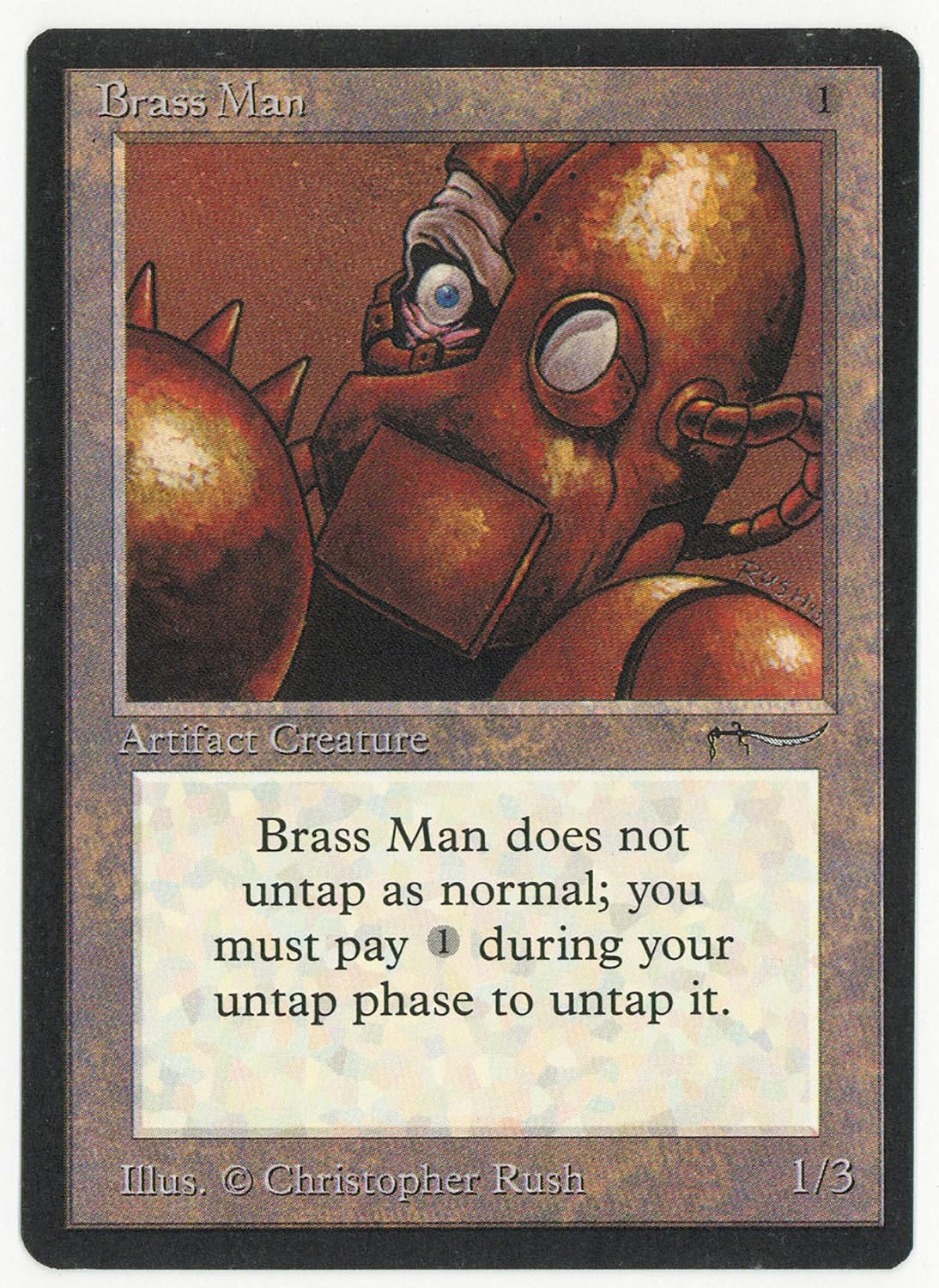 [5064] MTG Brass Man【アラビアンナイト】
