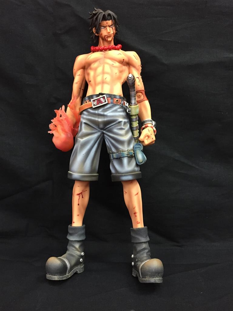 Independently painted repainted ONEPIECE [Ace figure]