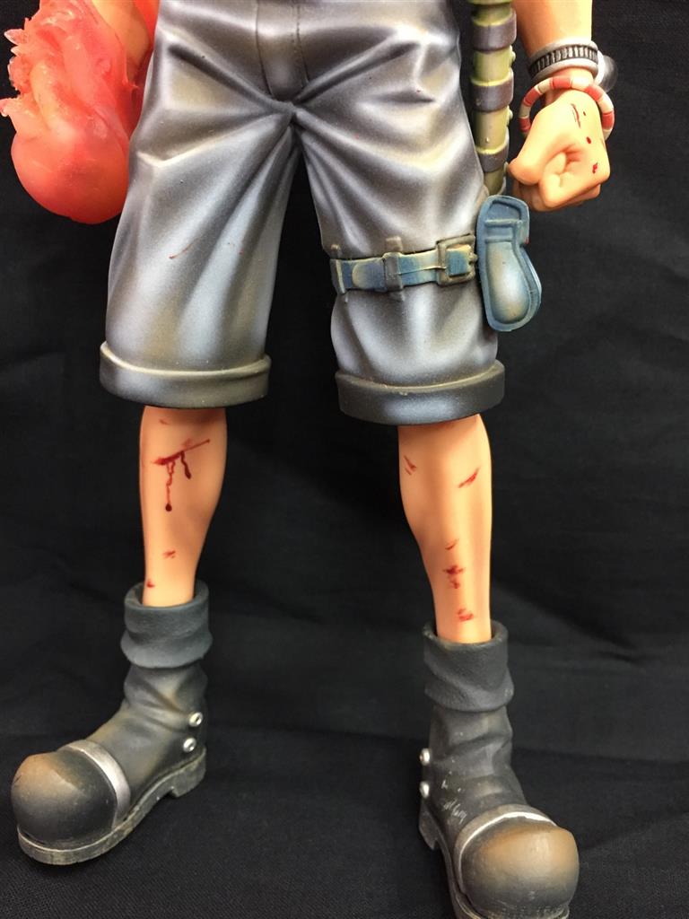 Independently painted repainted ONEPIECE [Ace figure]