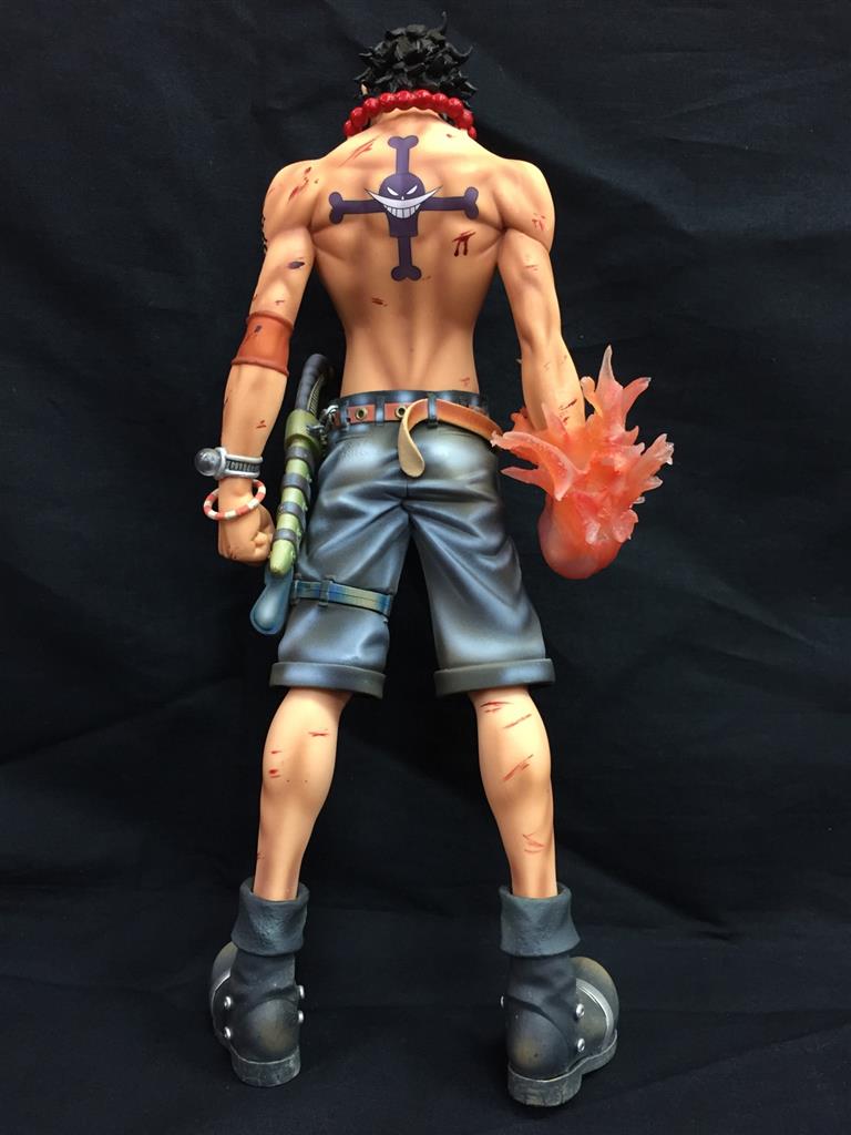 Independently painted repainted ONEPIECE [Ace figure]