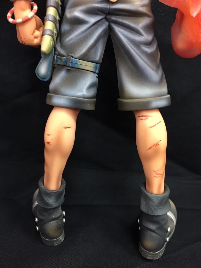 Independently painted repainted ONEPIECE [Ace figure]