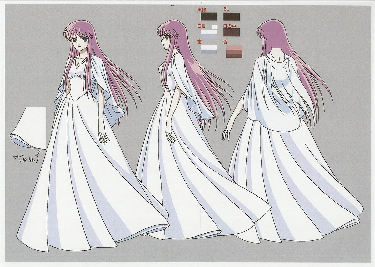 [3721] 聖闘士星矢 セインティア翔 設定[制作素材]