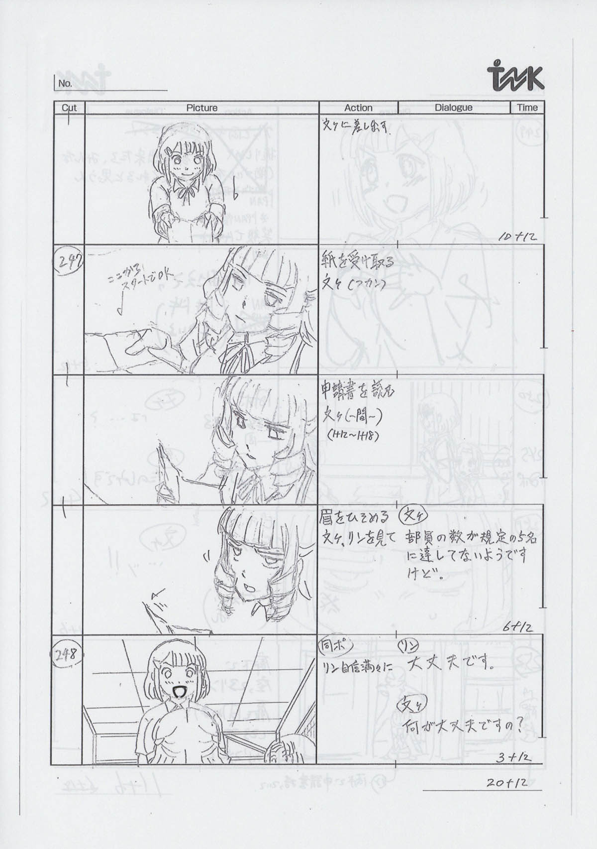 Kandagawa Jet Girls #2 Storyboard