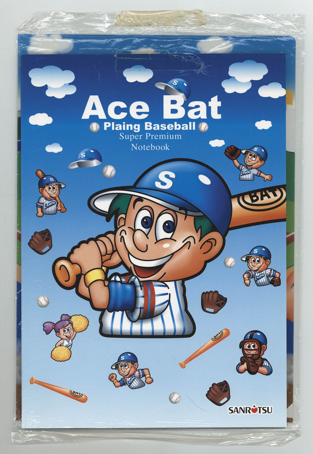 Ace Bat Super Premium Notebook + Clear File