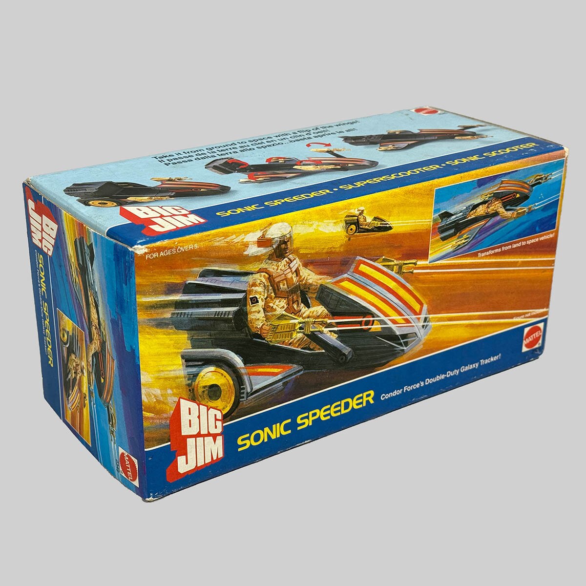 BIG JIM Sonic Speeder