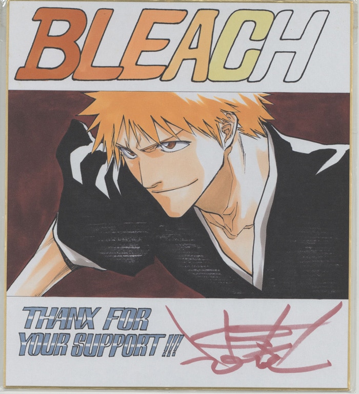 Tite Kubo Color Reproduction Shikishi "BLEACH"