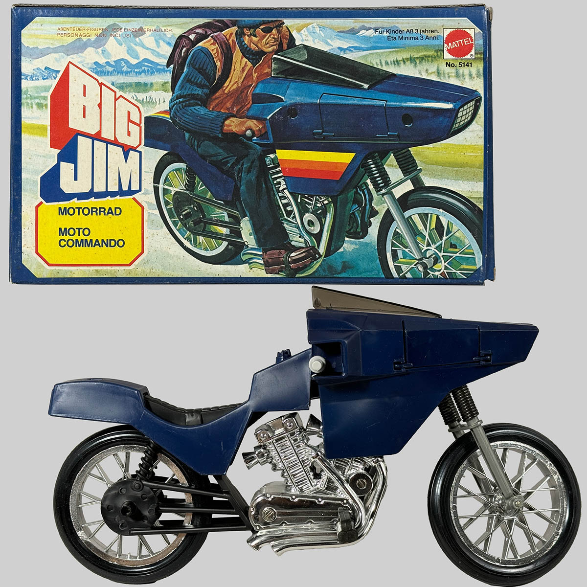 [4137] BIG JIM COMMAND CYCLE 多言語版