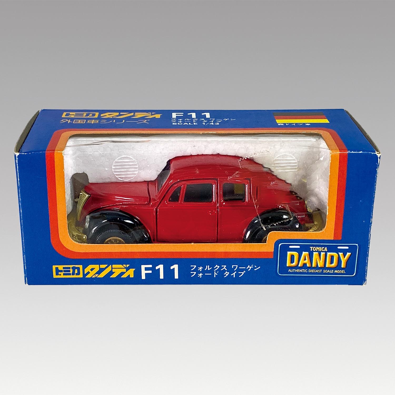 Tomica Dandy F11 Volkswagen Ford Type Red x Black