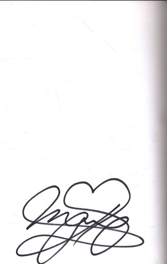 Signed and includes a polaroid photo of Mana 30th anniversary photo book Mana 1/2