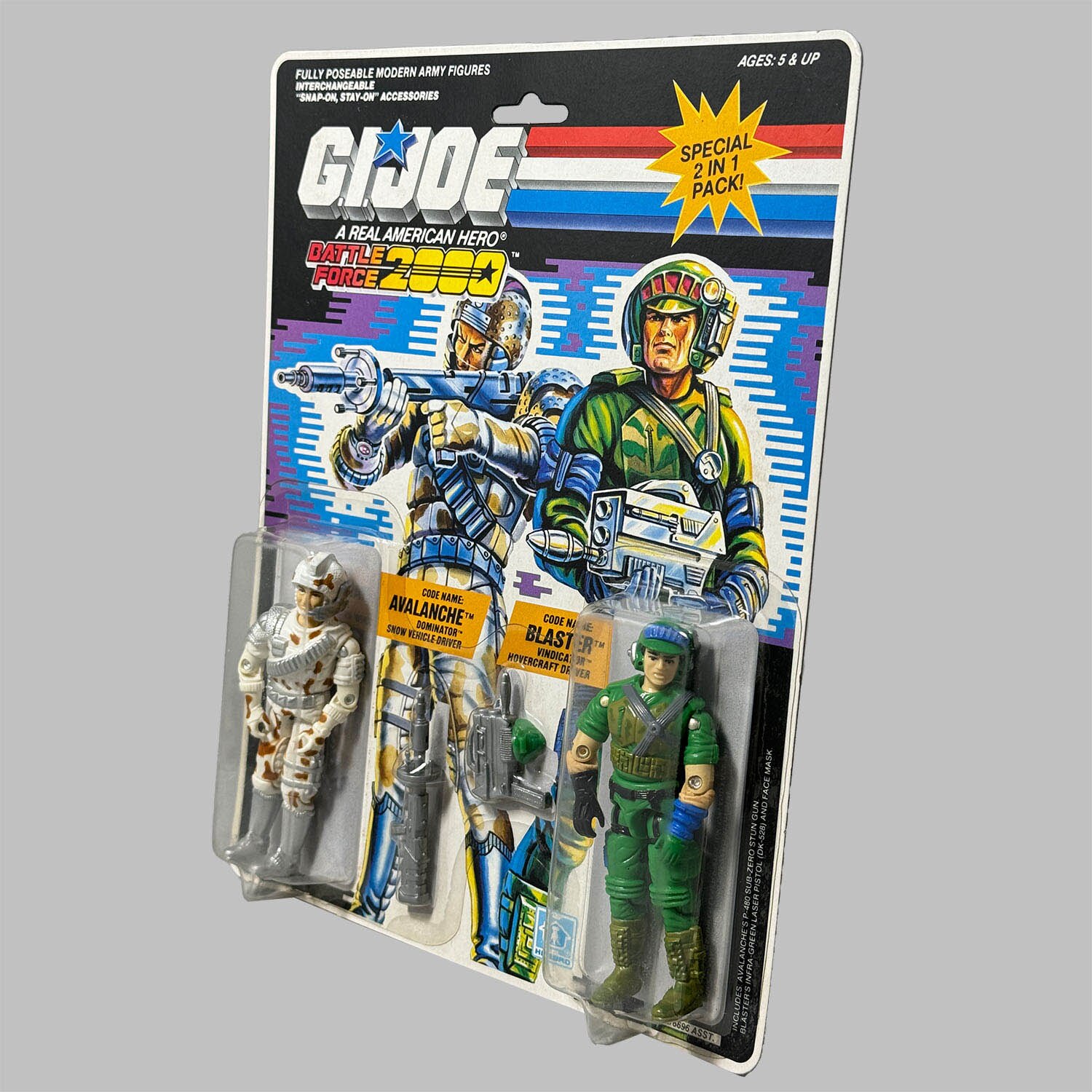 Avalanche / Blaster (series 6 34 Back)