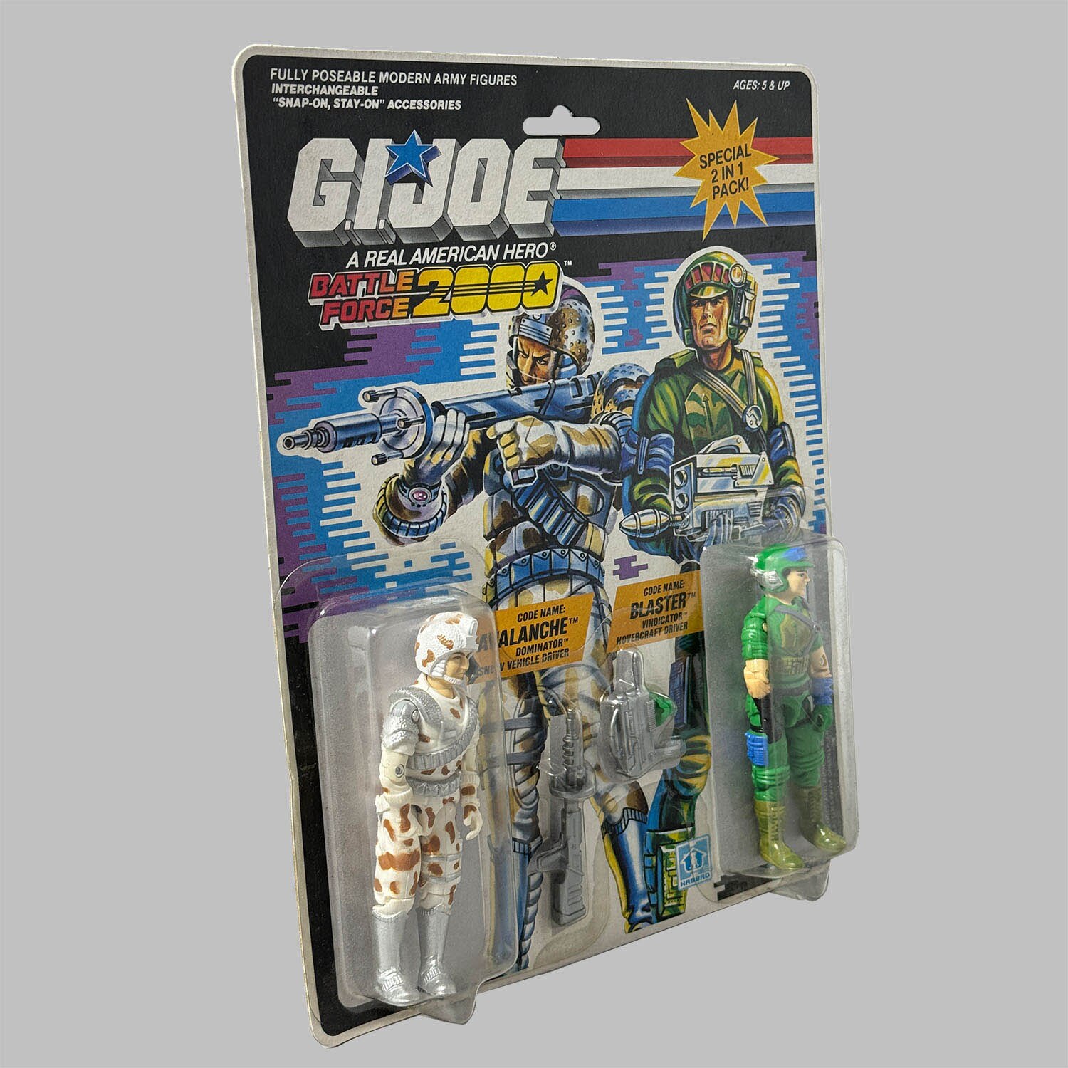 Avalanche / Blaster (series 6 34 Back)