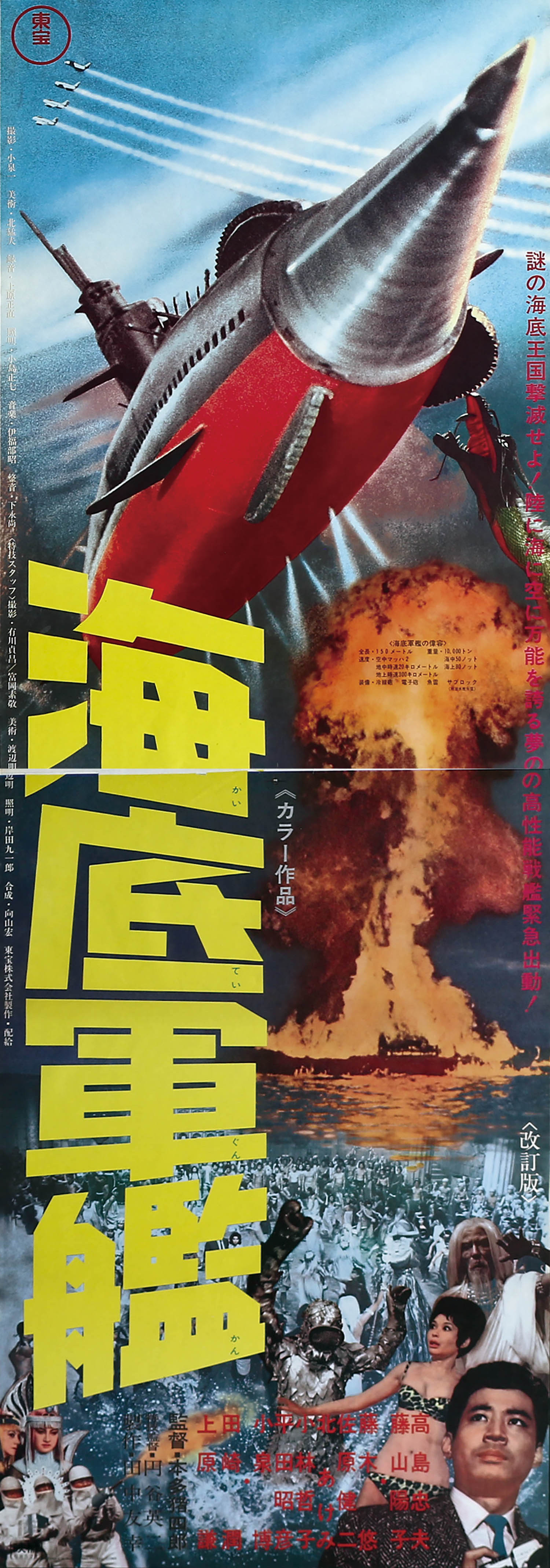 Atragon (Revised edition) Signboard Poster