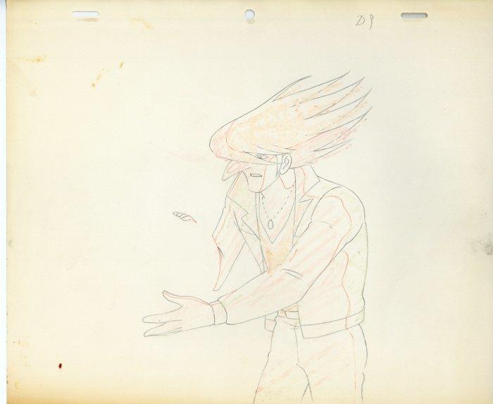 Cyborg 009: Legend of the Super Vortex; in-between animation