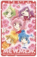Peko-chan and Poko -chan and Dog (Tea Time) Telephone Card (Teleca)