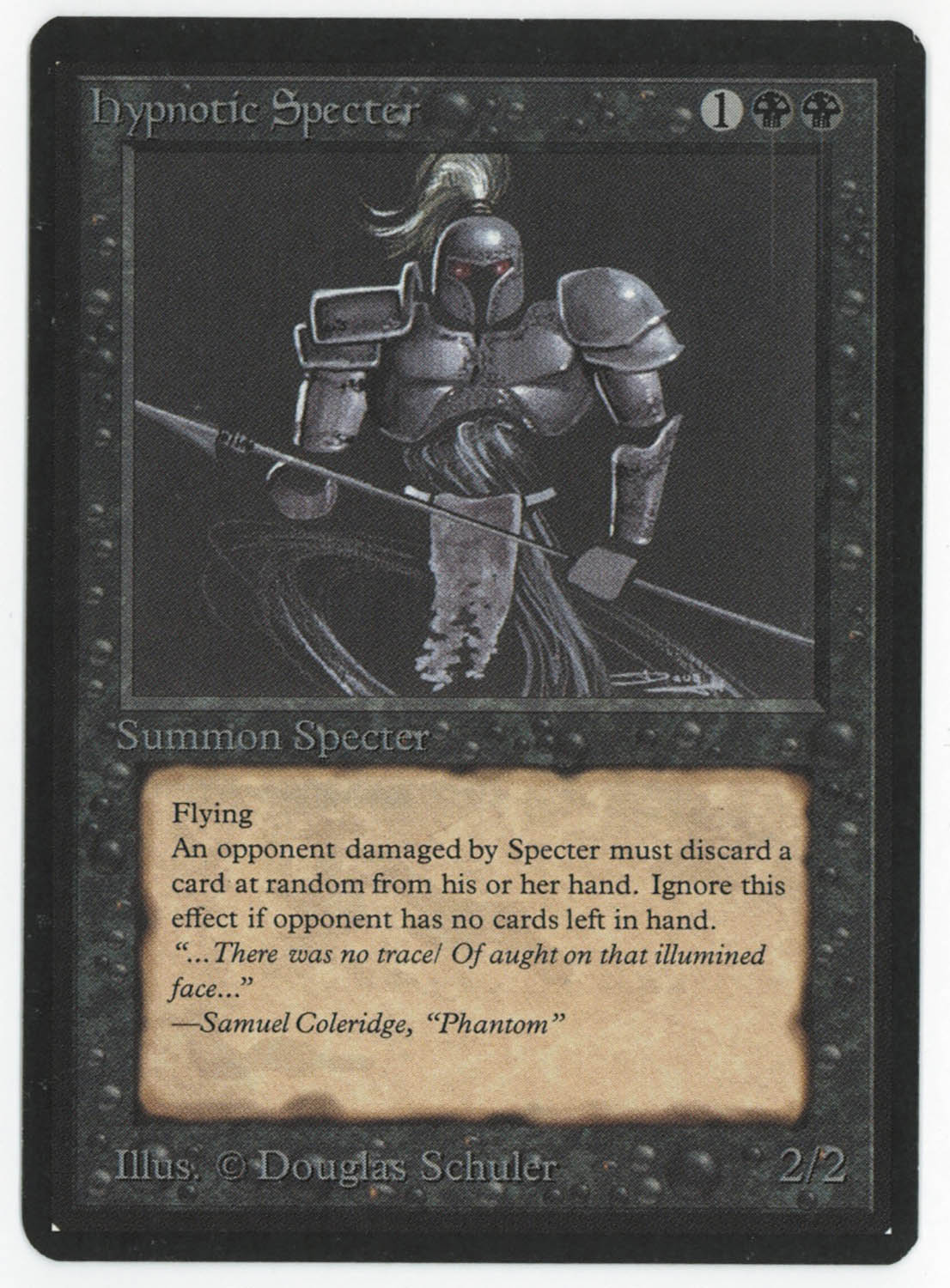 [6513] MTG Hypnotic Specter【ベータ】