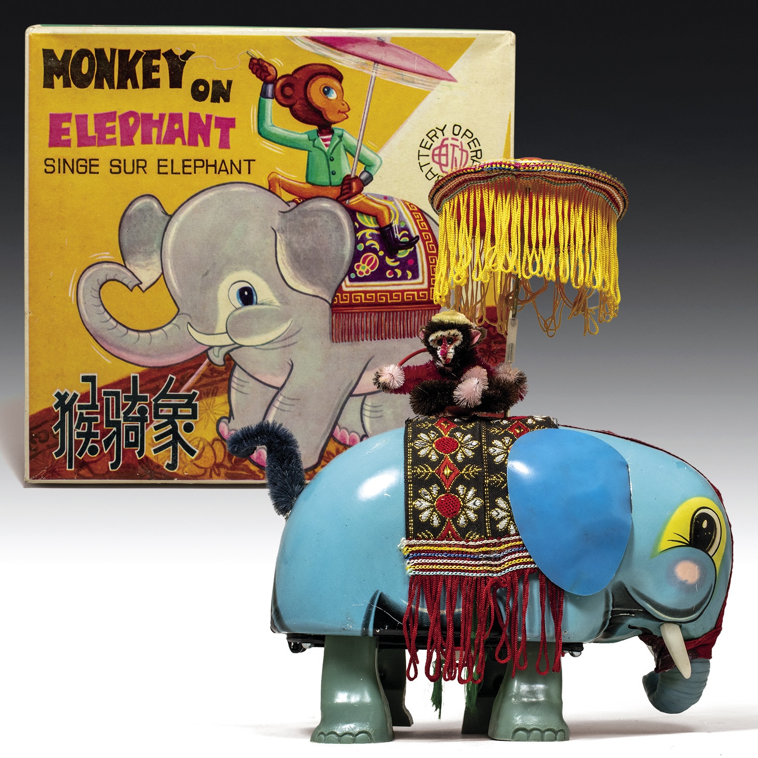 MONKEY ON ELEPHANT