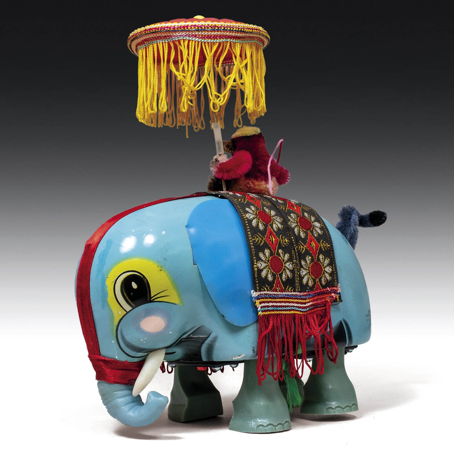 MONKEY ON ELEPHANT