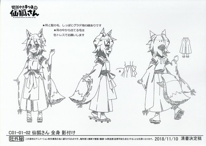 The Helpful Fox Senko-san : setting