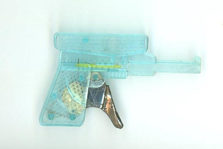 [Jintan case gun type (light blue)] H55mm W85mm