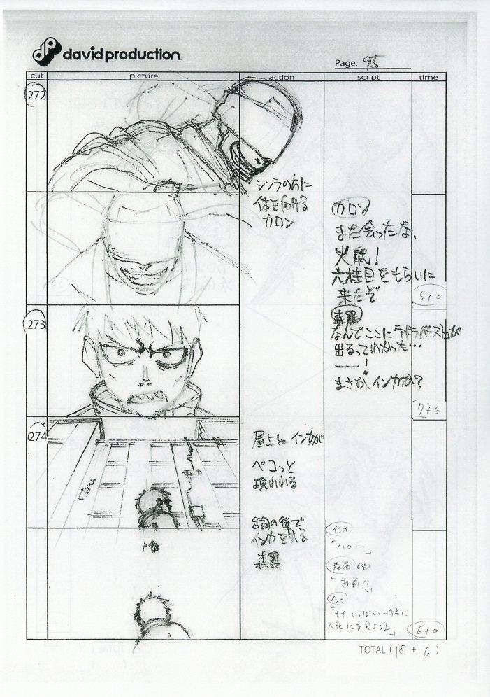 Fire Force: Season 2; storyboard