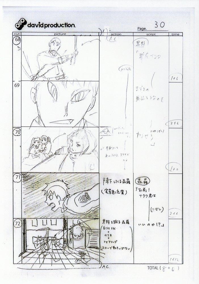 Fire Force: Season 2; storyboard