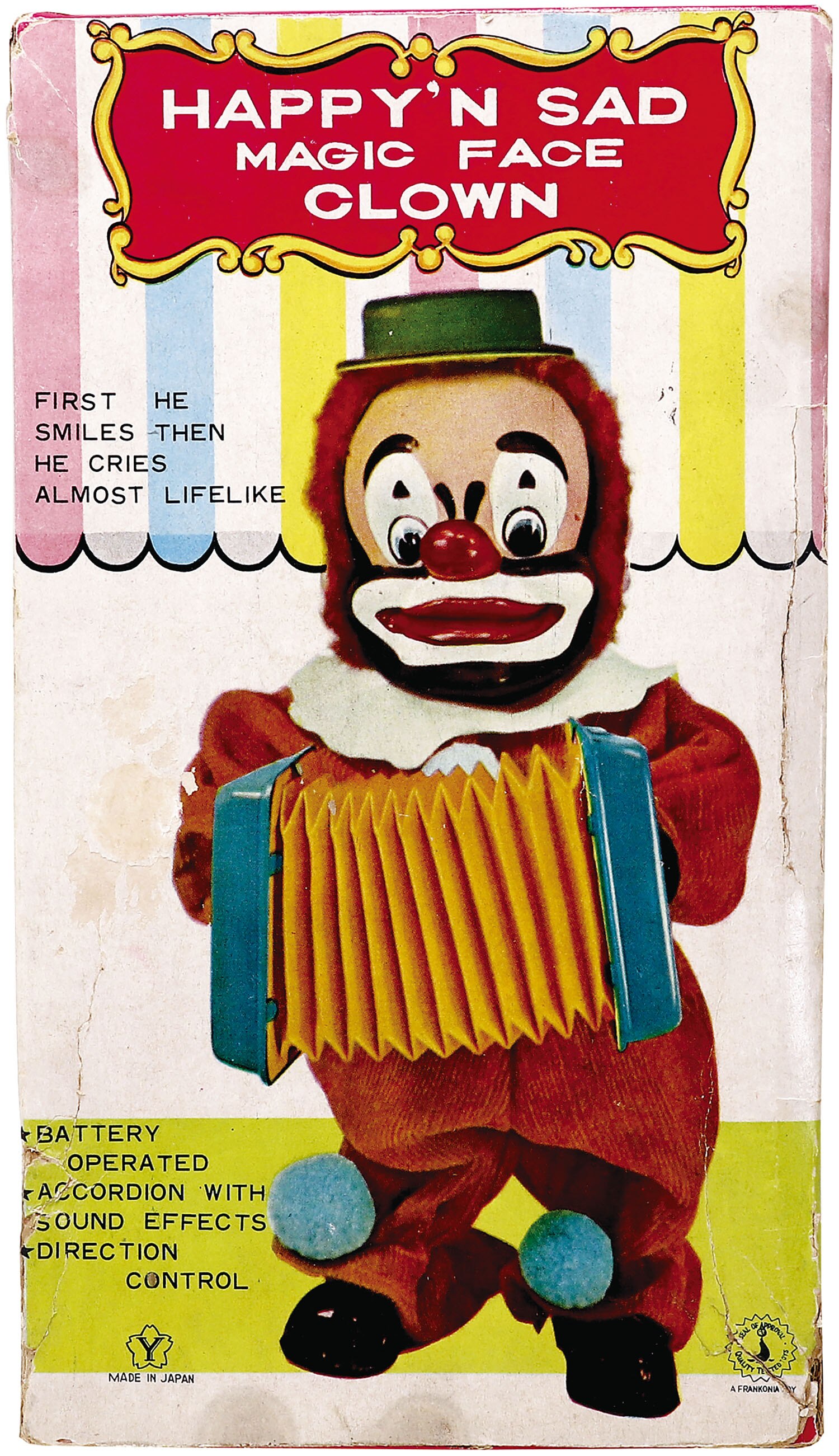 HAPPY'N SAD MAGIC FACE CLOWN