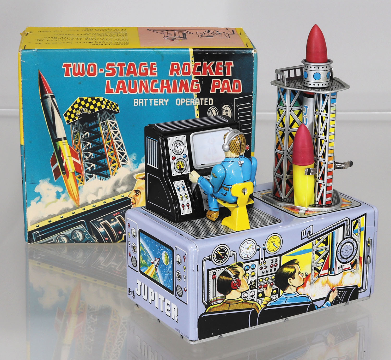 TWO-STAGE ROCKET LAUNCHING PAD