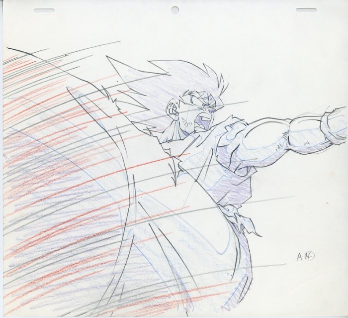 dragon ball Z : genga : Goku