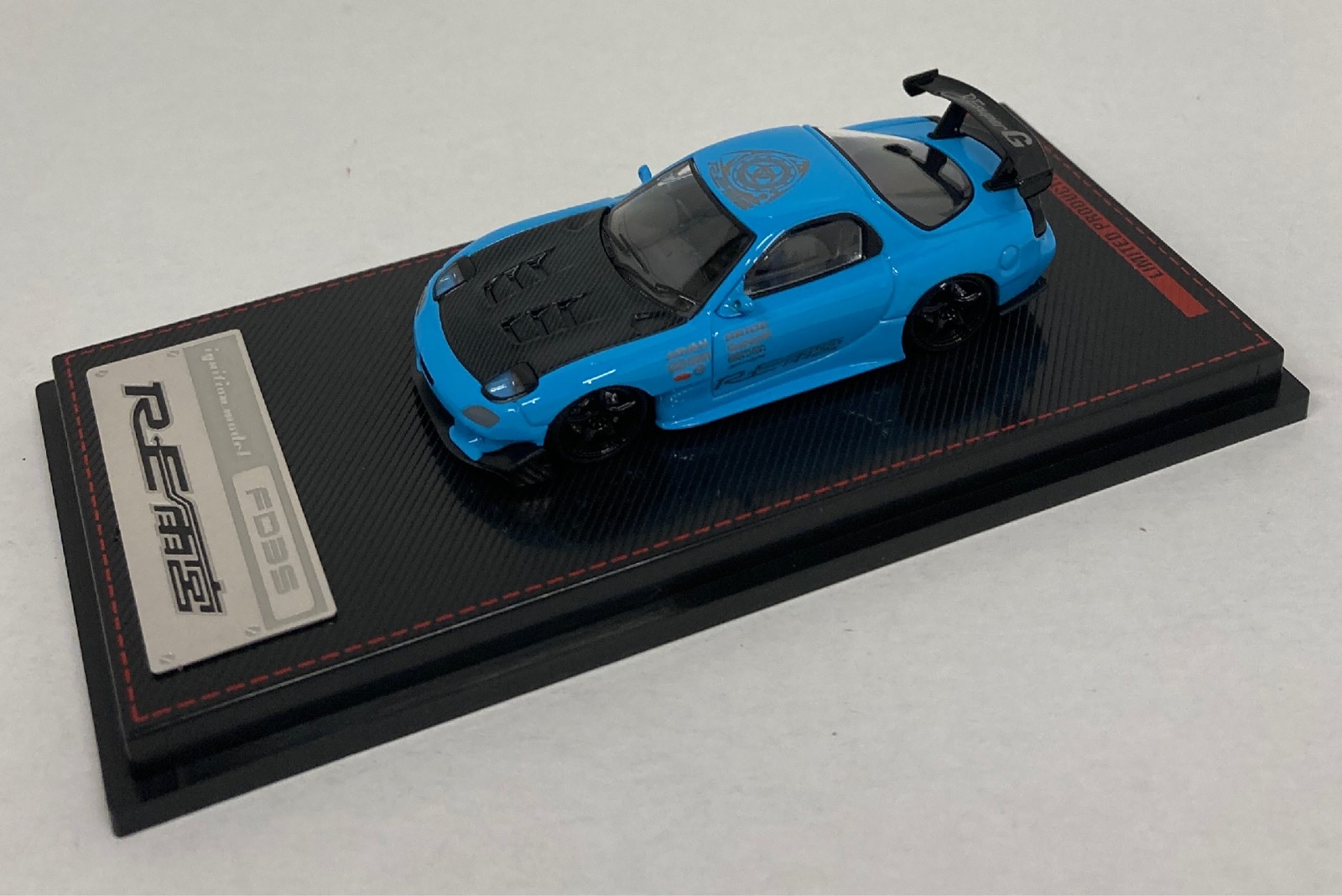 ignition model 1/64 Mazda RX-7 (FD3S) RE Amemiya Light Blue IG1949 | まんだらけ Mandarake