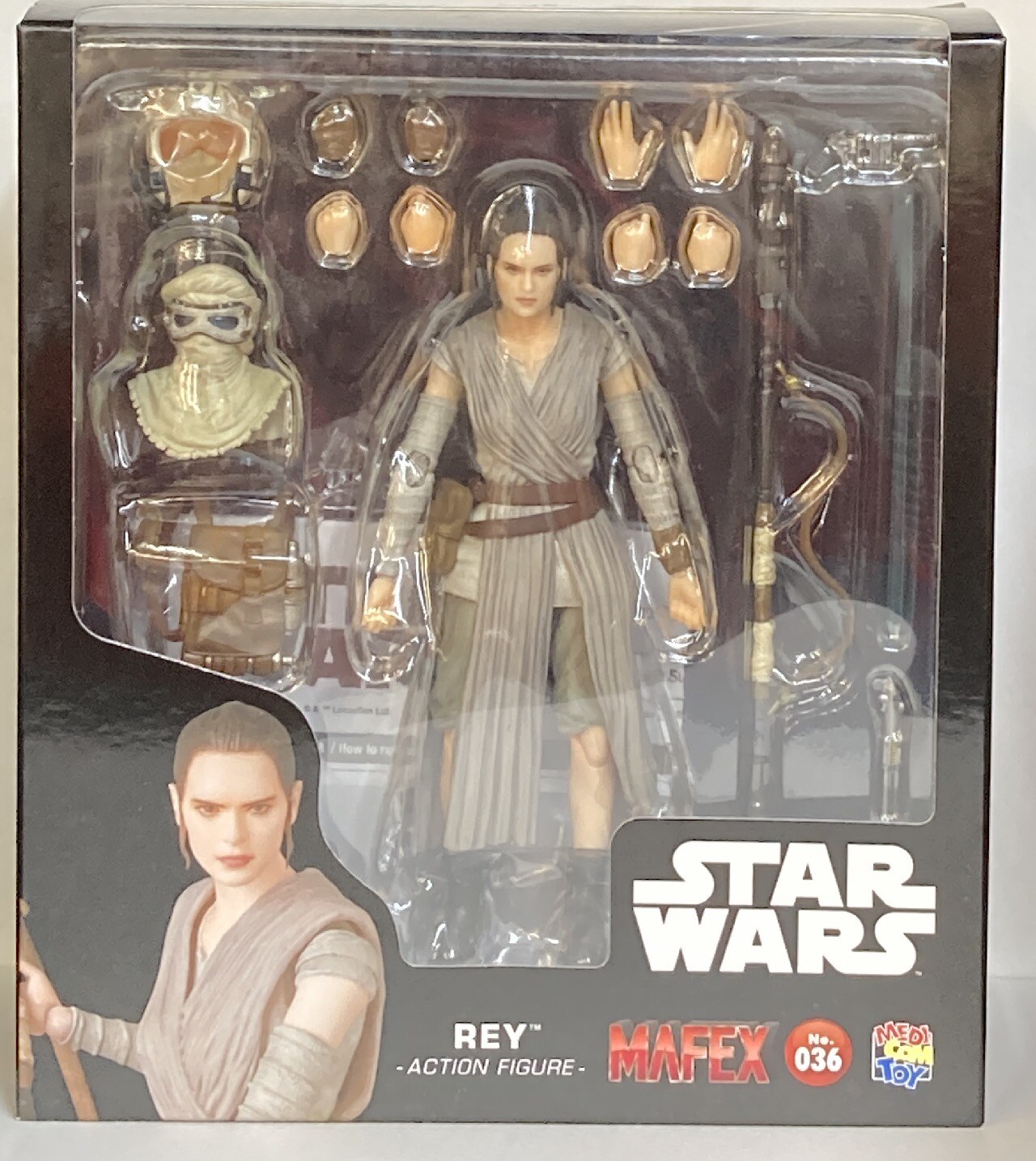 メディコム トイ STAR WARS / EPISODE 7 (THE FORCE AWAKENS) MAFEX REY 36 | まんだらけ ...