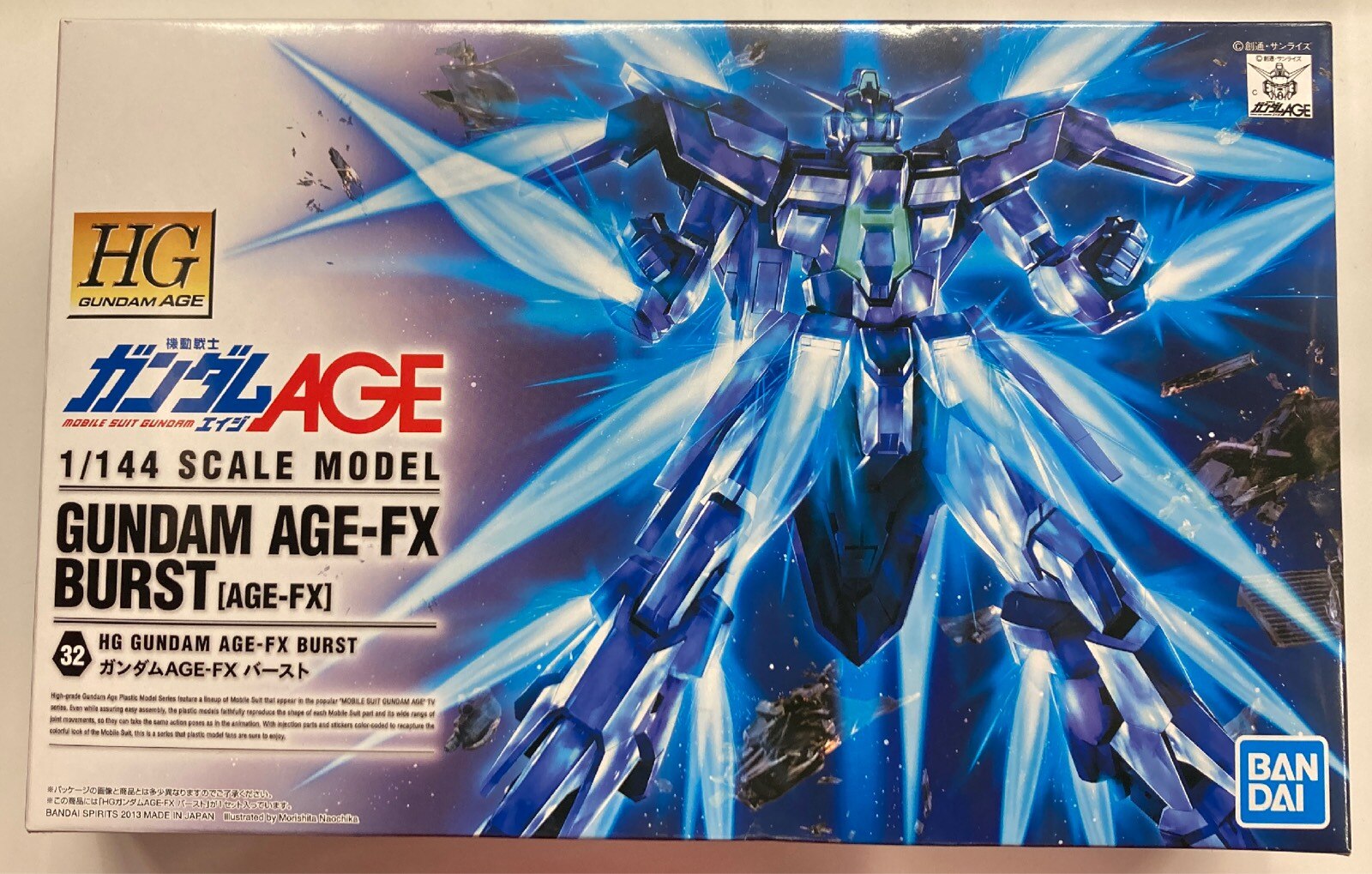 BANDAI SPIRITS HG GUNDAM AGE 1/144 バンダイスピリッツ版 ガンダムAGE-FX バースト 32 | まんだらけ Mandarake