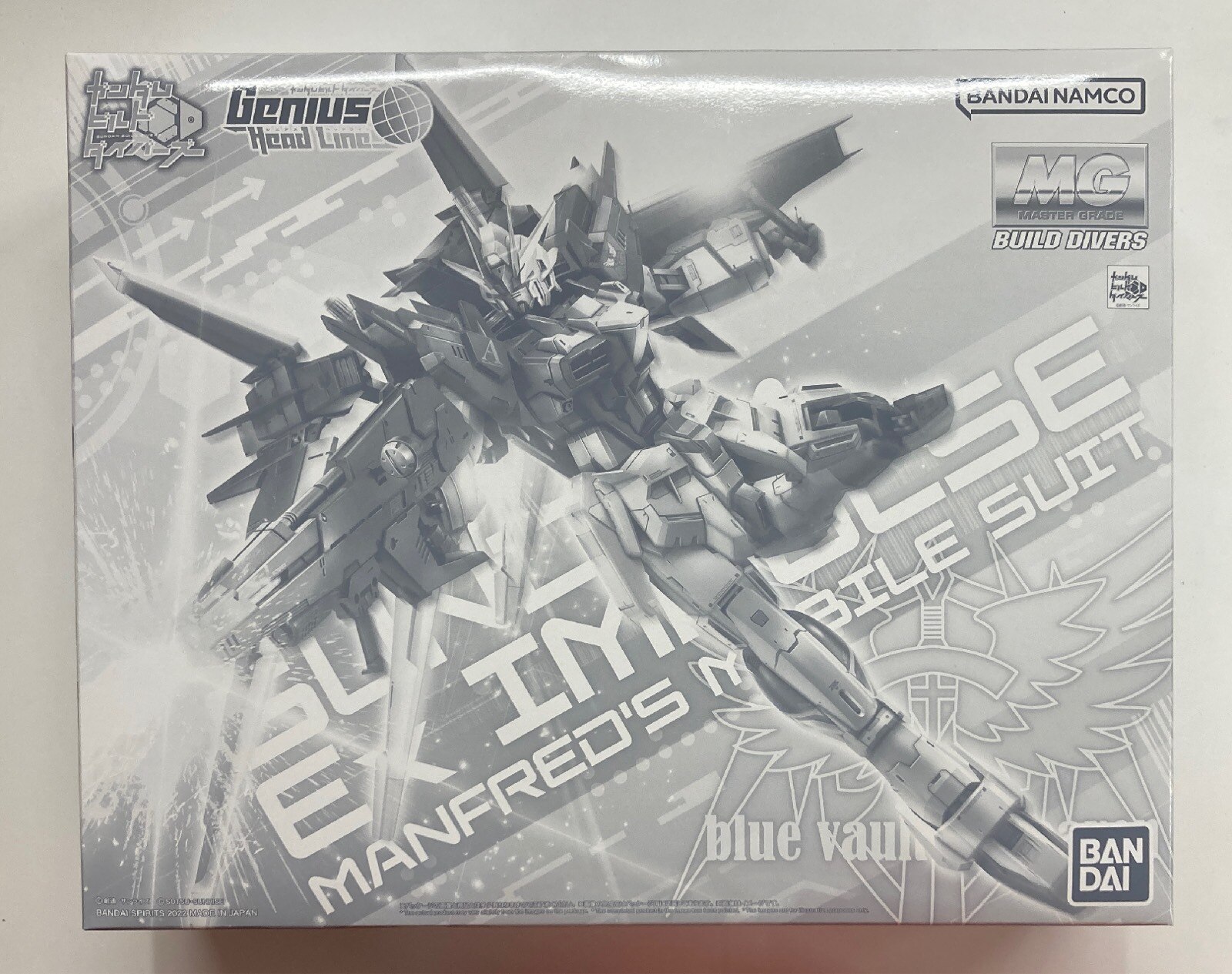 BANDAI SPIRITS MG 1/100 ガンダムビルドダイバーズ Genius Head Line ガンダムエクスインパルス ...