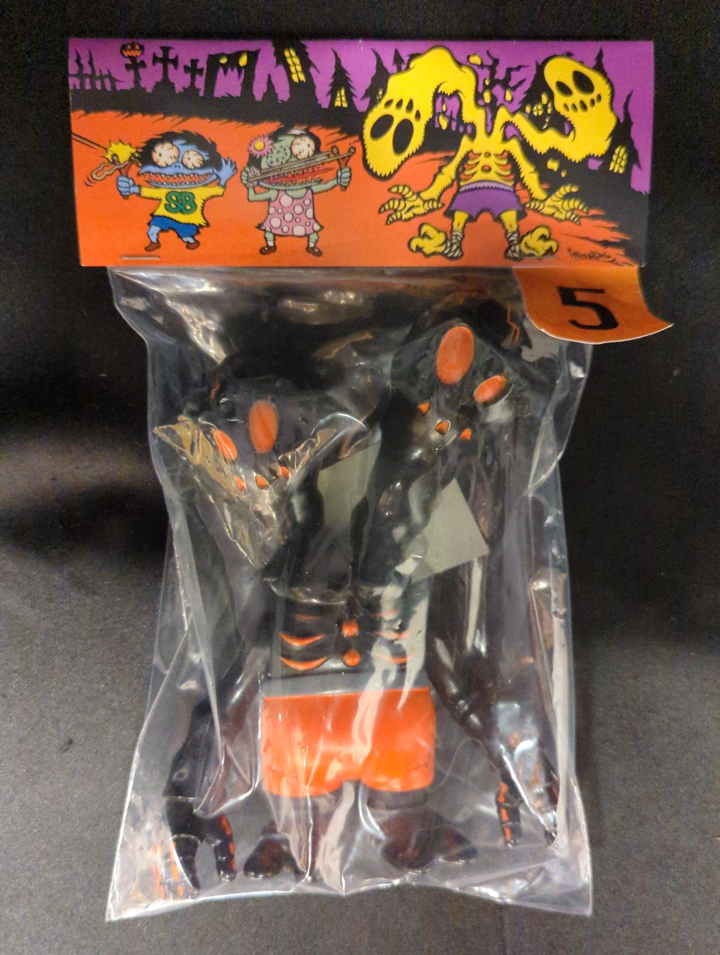 SECRET BASE SB×SUPER7 GHOSTFIGHTERHALLOWEENSUPERGF(黒素体/オレンジ塗装) | まんだらけ Mandarake