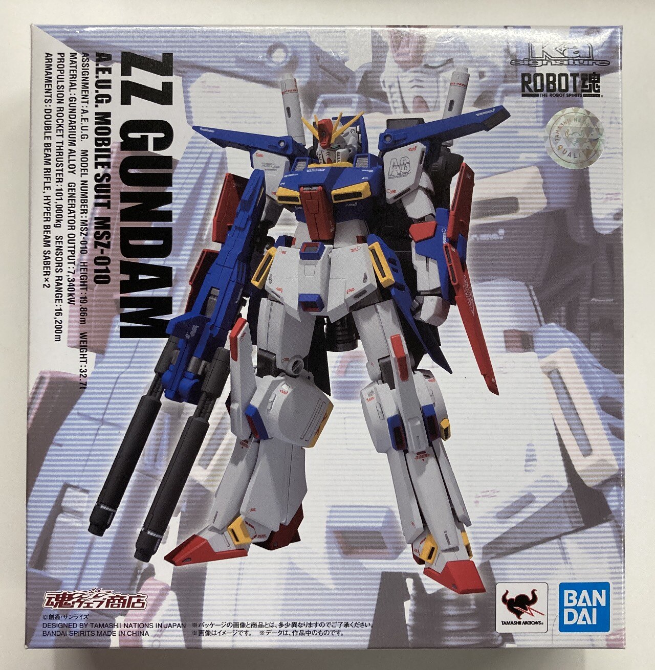 Bandai Spirits - The Robot Spirits Ka signature Mobile Suit ZZ-Gundam | Mandarake Online Shop