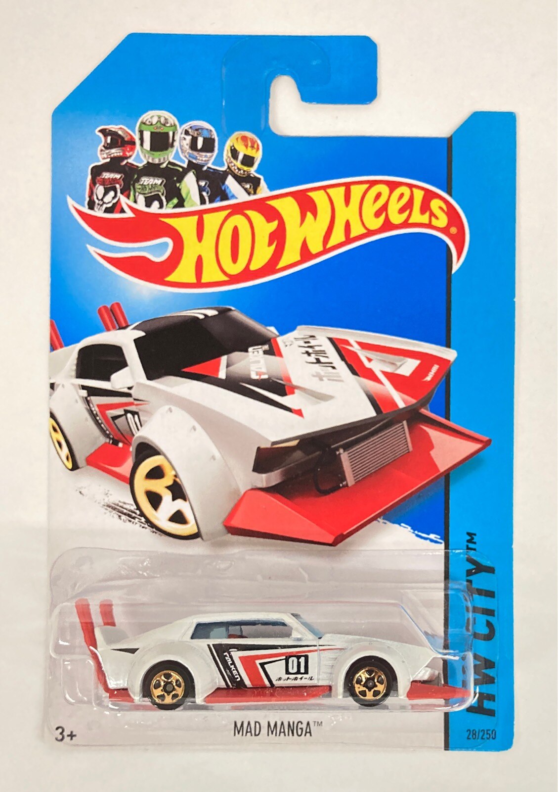 MATTEL HOTWHEELS HW CITY BFC49 MAD MANGA ホワイト/#01 28/250 | まんだらけ Mandarake