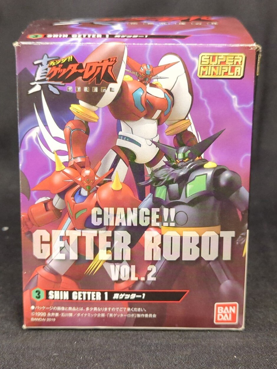 Bandai Super Minipla Shin Getter Robo (Getter Robot) Vol.2 Shin Getter Robo (Getter Robot) Last ...