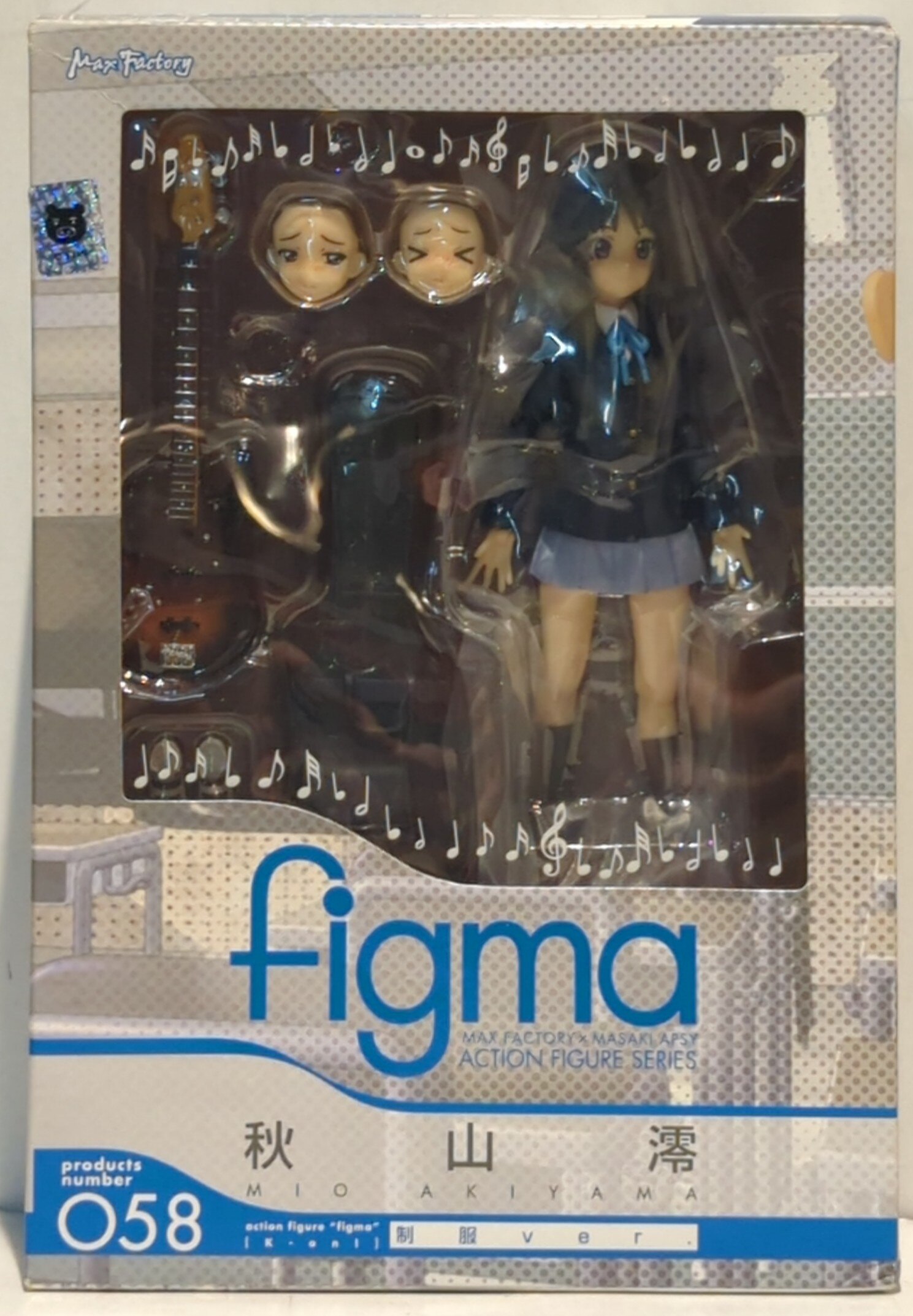MAXFACTORY figma けいおん! 秋山澪 制服 ver 58 | まんだらけ Mandarake