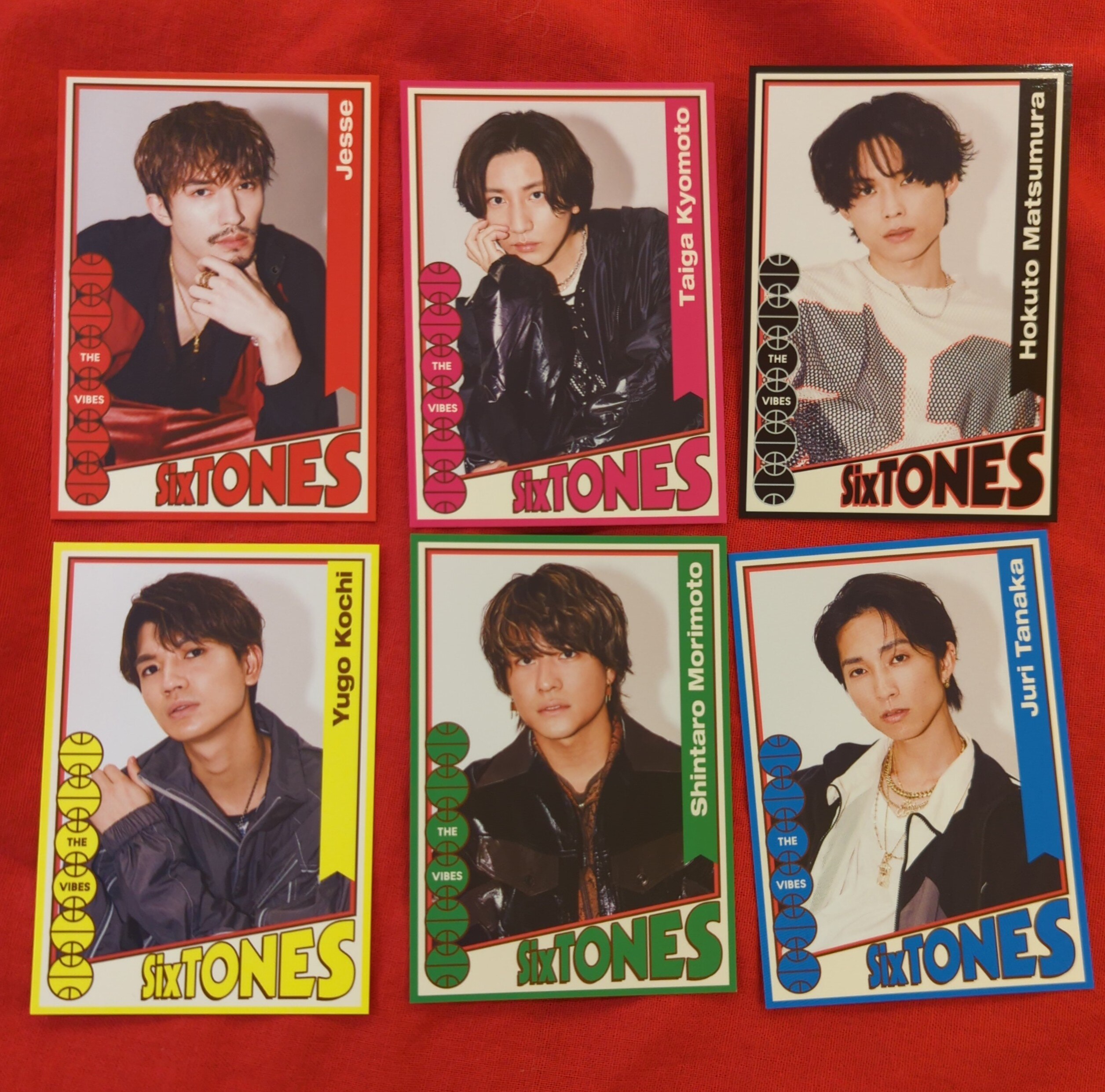 SixTONES THE VIBES オリジナルフォトカード6種セット | まんだらけ Mandarake