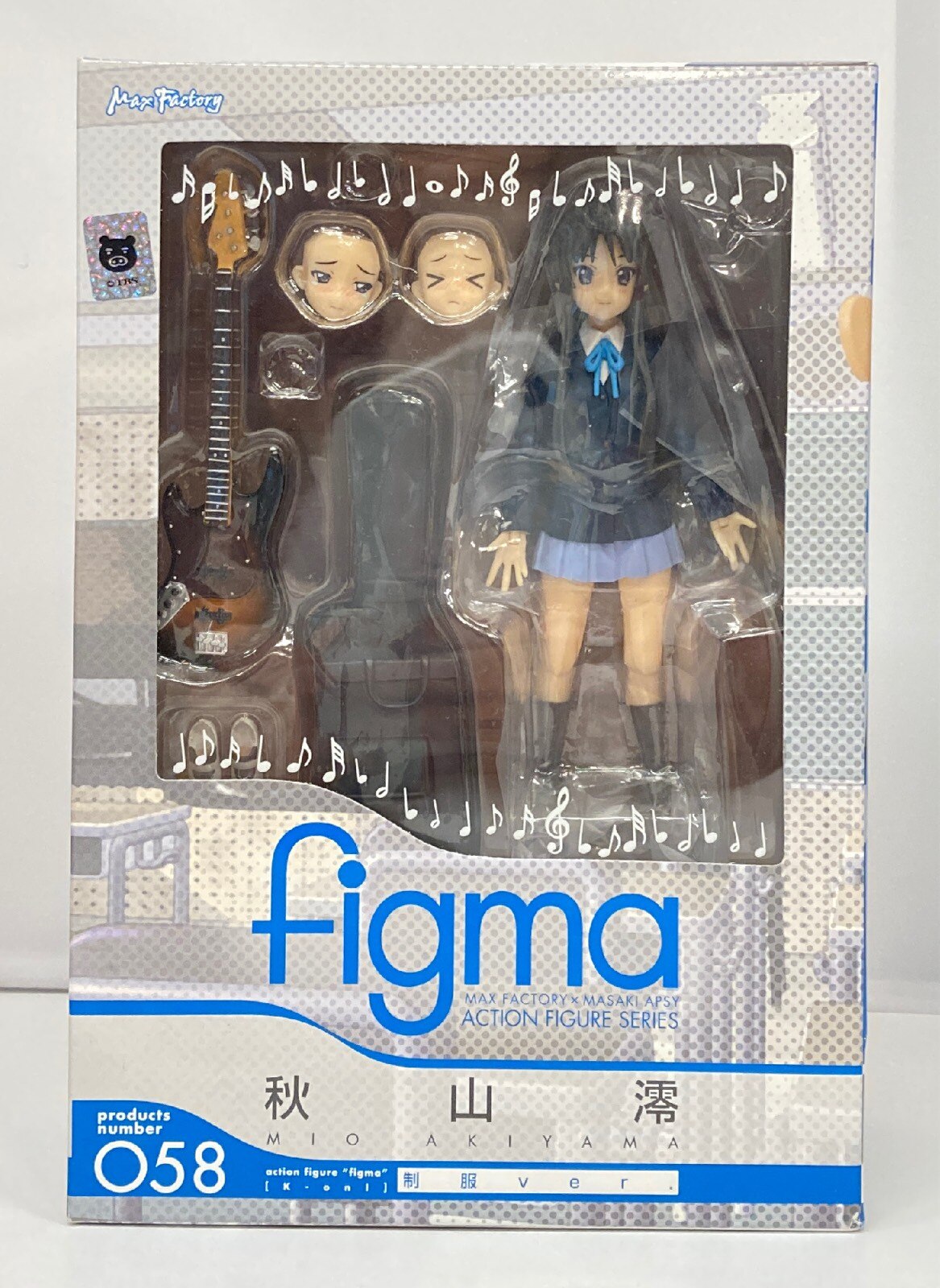 MAX FACTORY Figma K-ON! Mio Akiyama School Uniform ver 58 | Mandarake Online Shop
