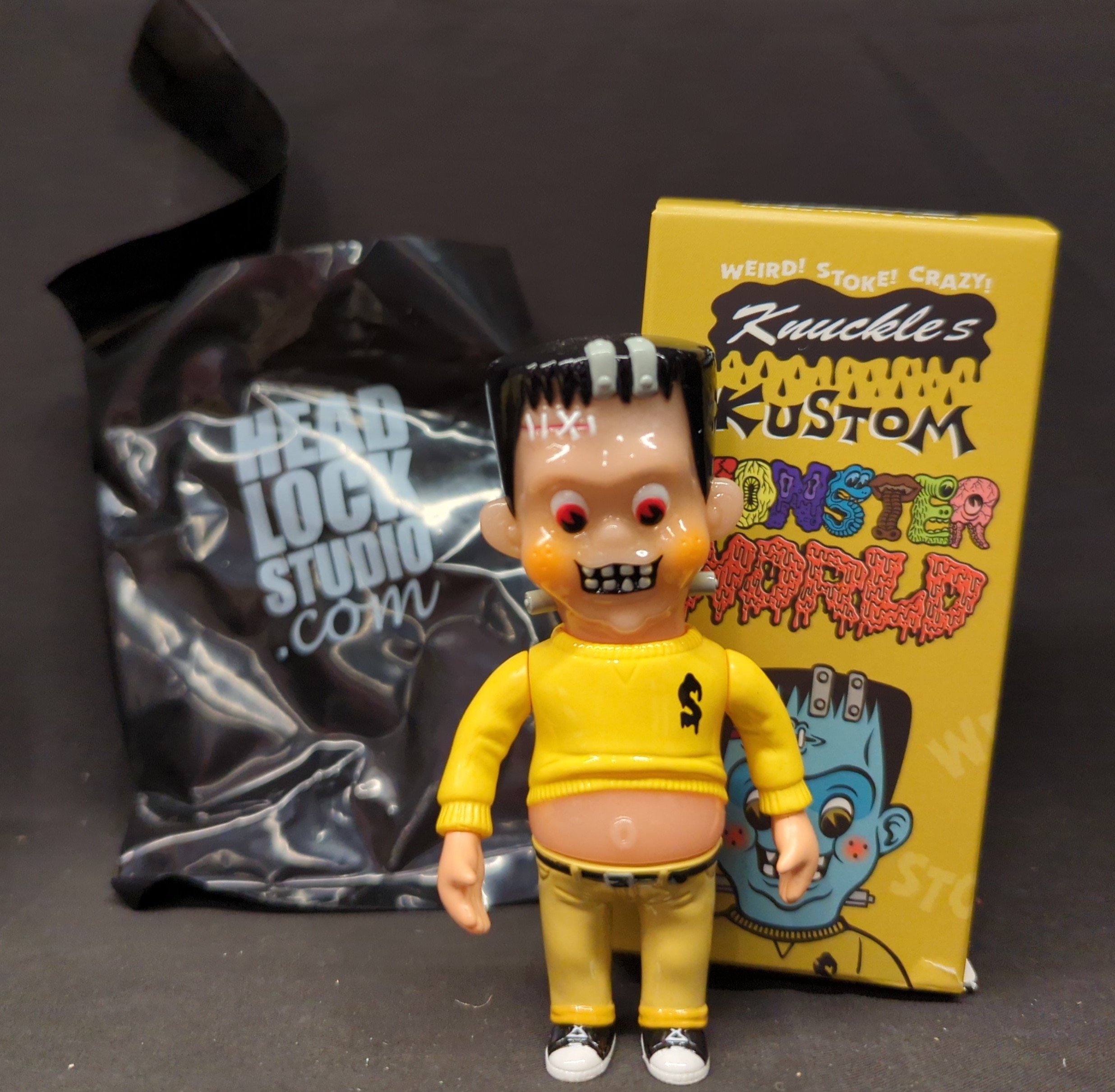 HOW2WORK Knuckle's Kustom Monster World HEAD LOCK STUDIO Sad Lil Frankie 肌色/黄/ベージュ | まんだらけ Mandarake