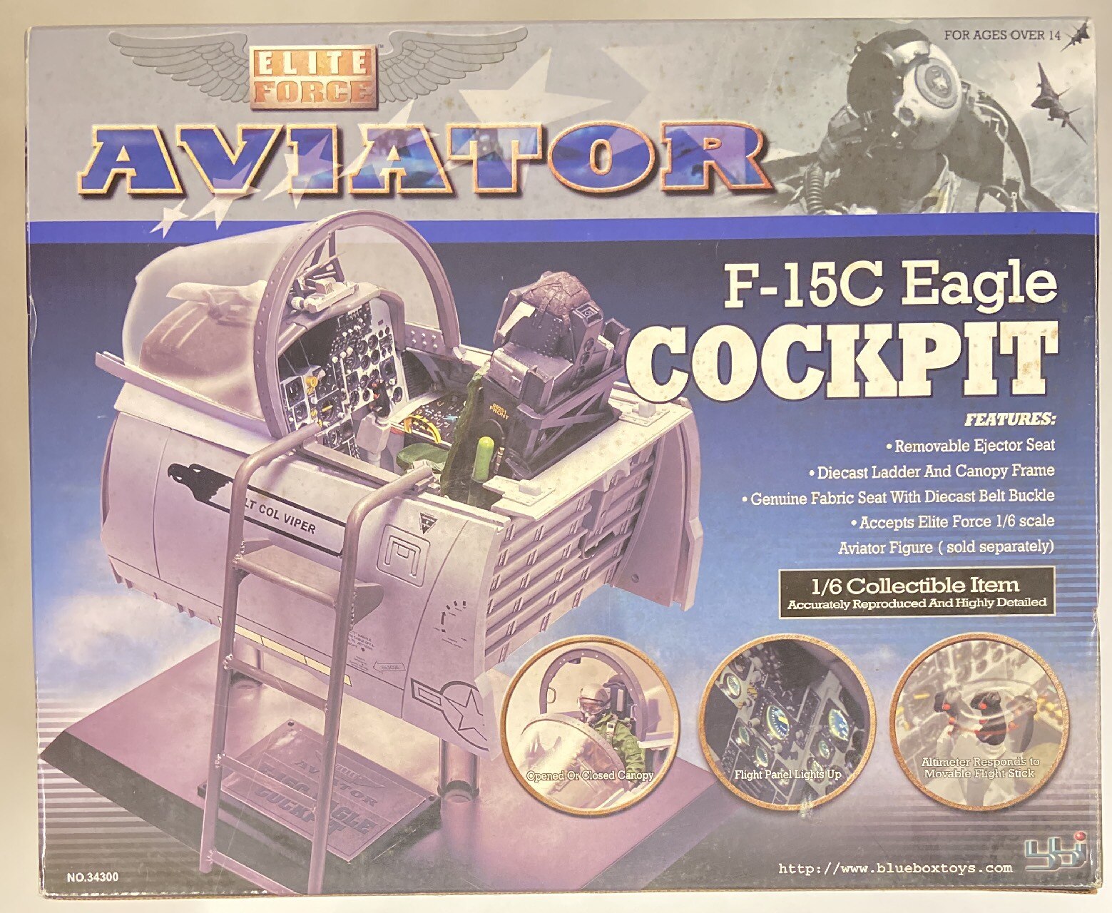 BLUE BOX TOYS COLLECTIBLE ITEM F-15C EAGLE COCKPIT 1/6スケール | まんだらけ Mandarake