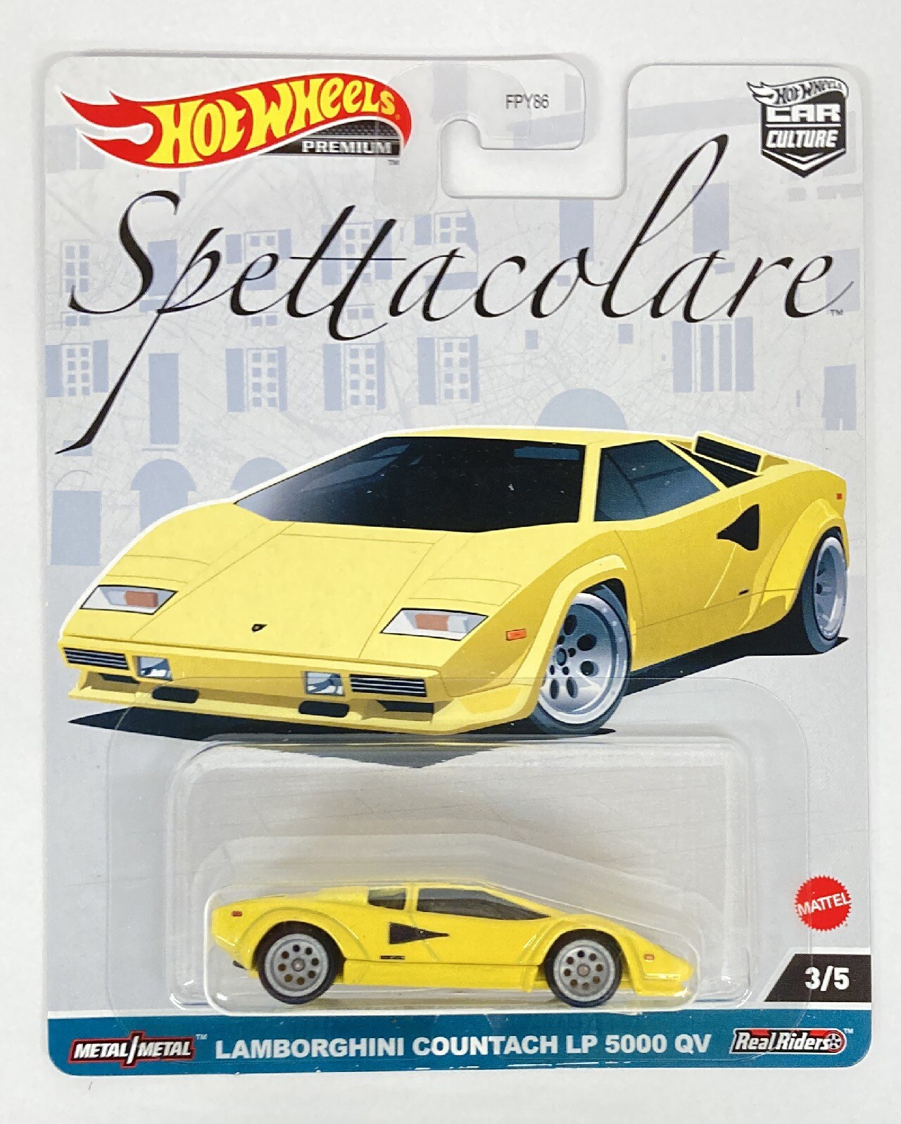 MATTEL HOTWHEELS Spettacolare HKC47 LAMBORGHINI COUNTACH LP 5000 QV 3/5 | まんだらけ Mandarake