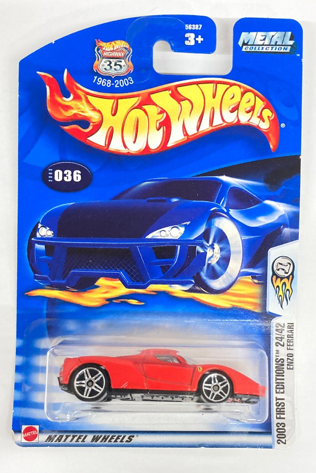 MATTEL 2003 FIRST EDITIONS HOTWHEELS ENZO FERRARI Red 036 | まんだらけ Mandarake